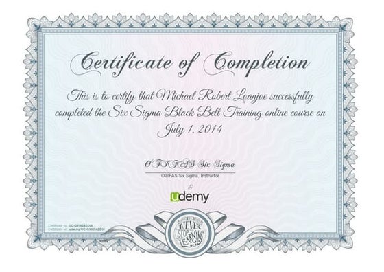 Certificaat Datawarehousing | PPT