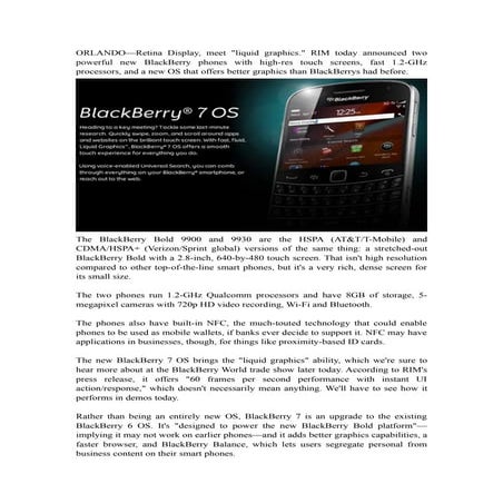 Blackberry os-7 | DOC