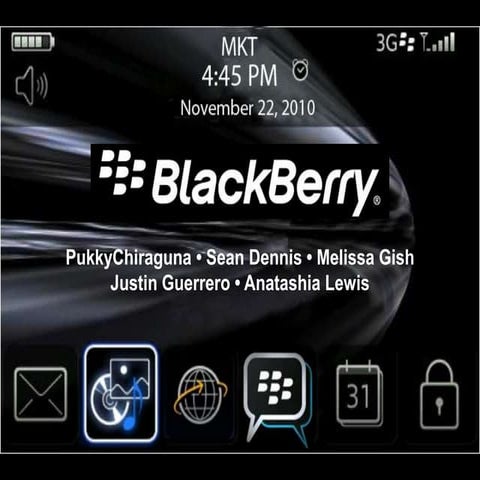 Blackberry New Product Developments | PPTX