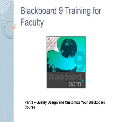 Blackboard areas | PPTX