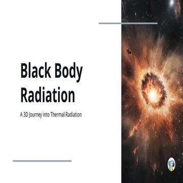 Black Body Radiation.pptxjdkzkzjzizjsjssj | PPTX
