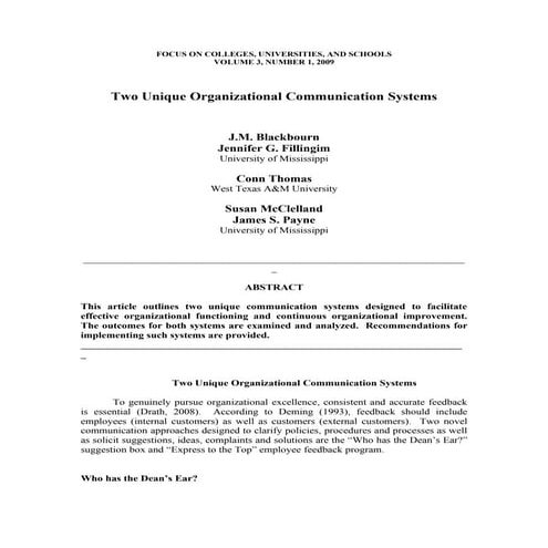 Common Ties Presentation | PDF