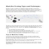 Black Box Testing: Types and Techniques