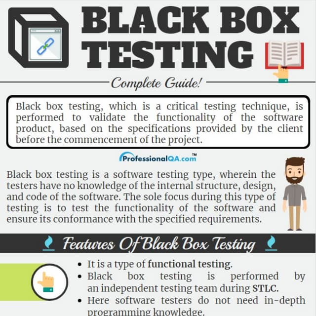 Black Box Testing : Complete Guide | PDF