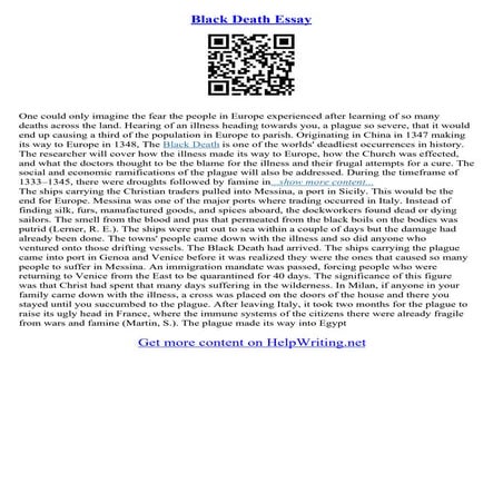 The black death | PPT