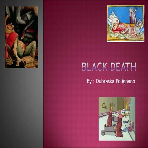 The black death powerpoint | PPTX