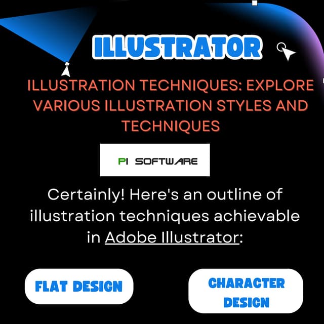 Illustrator techniques: Explore various illustration styles and ...