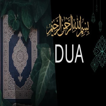 dua.pptx!! pray is life !! prayers brings peace | PPTX