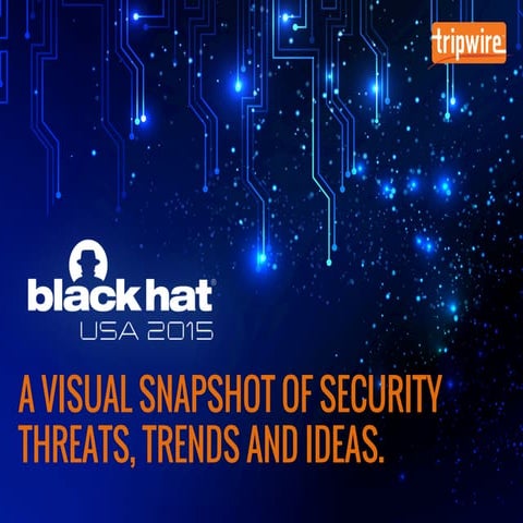 Black Hat USA 2015: A Visual Snapshot of Security Threats, Trends and ...