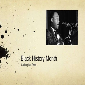 Black history month Voices of change | PDF