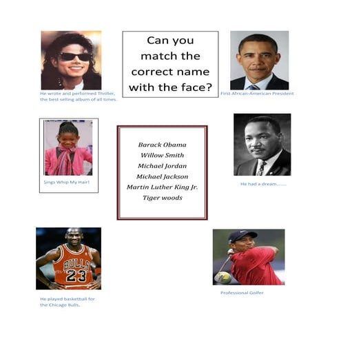 Black history matching pictures | DOCX