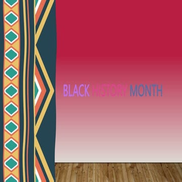 Black History Month february 2024 best special | PPT