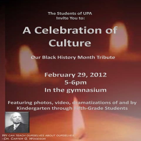 Black history month flyer | PPTX