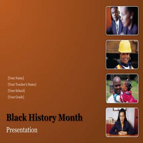 Black History Month Presentation | PPTX