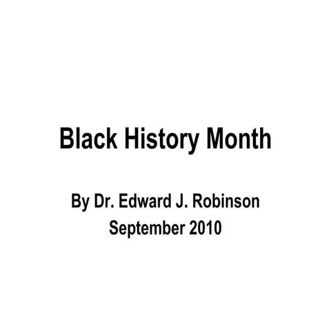 Black History | PPT