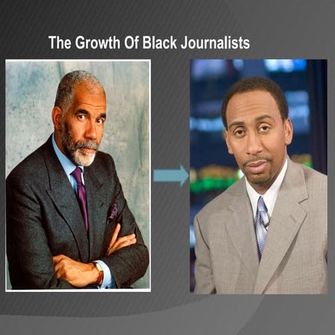 Black Journalists | PPT | Television | Entertainment