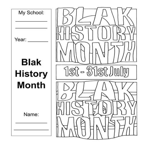 Blacklines free craftsheets_blakhistorymonth_booklet | PDF