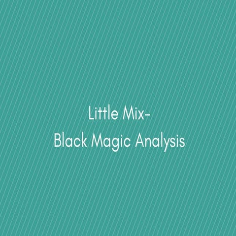 Black magic analysis | PDF