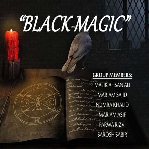 Black magic presentation | PPTX