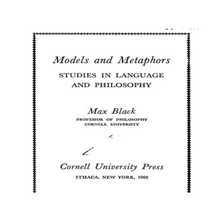 Black max models-and_metaphors_studies_in_language and philosophy | PDF ...