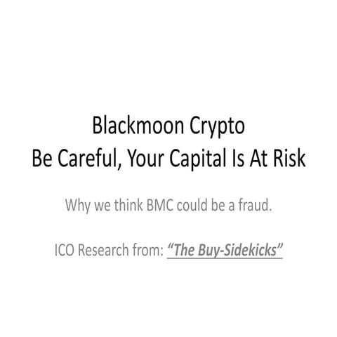 Blackmoon crypto due diligence | PDF