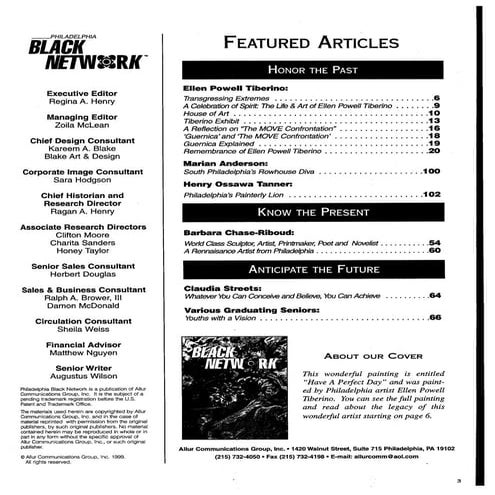 Black Network Ellen Tibarino | PDF