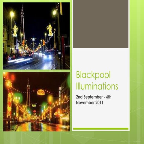 Blackpool illuminations | PPT