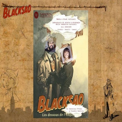 Blacksad Graphic Novel - website - ARG | PPTX