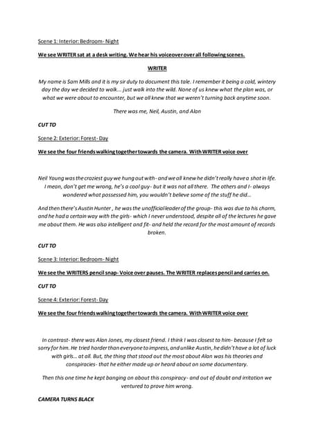 Pitch Zombie action movie cards | PPTX