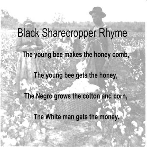 Black Sharecropper Rhyme | PPT