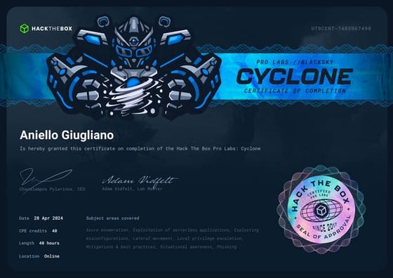 HTB Certified Bug Bounty Hunter Certification | PDF