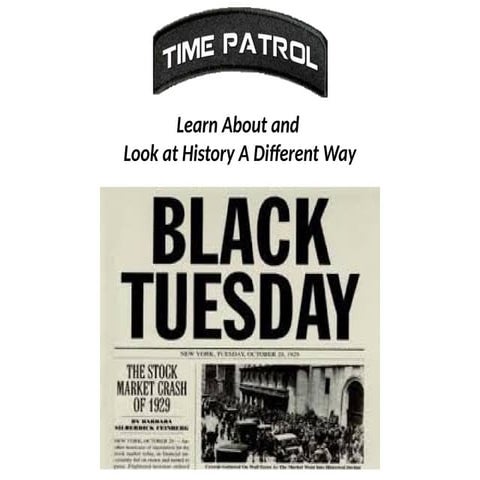Black Tuesday. What Happened and if it's changed then . . . | PPTX