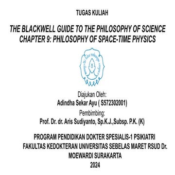 blackwelll chapter 9 the blackwell guide to the philosophy of science .pptx