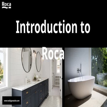 Premium Roca Bathroom Products – Stylish & Durable Solutions for Your ...