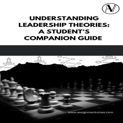 Understanding Leadership Theory: Student’s Companion Guide | PDF