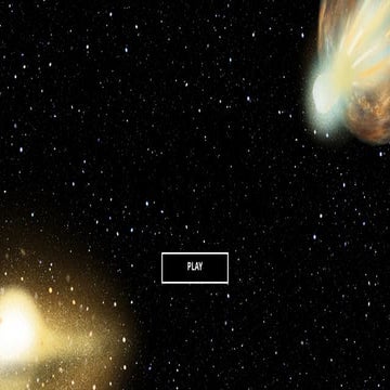 Black Yellow Space Modern Space Galaxy Star Trivia Quiz Animated Game ...