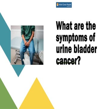 What are the symptoms of urine bladder cancer? | PPTX