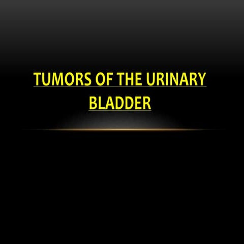 Bladder Tumor.ppt