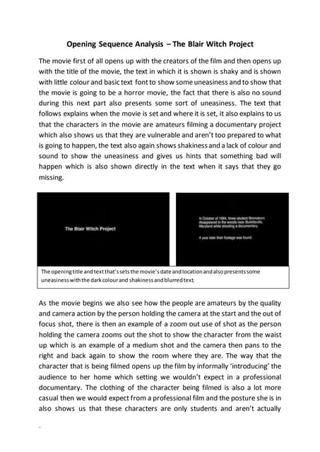 Opening sequence analysis 2 | DOCX