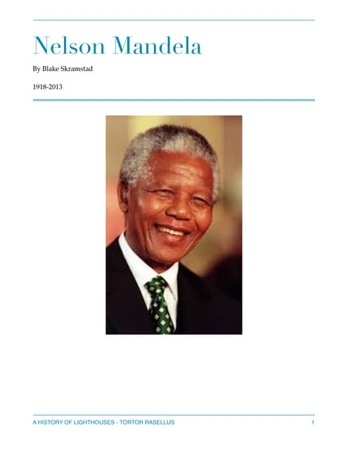 Nelson Mandela-Courage Project | PPT