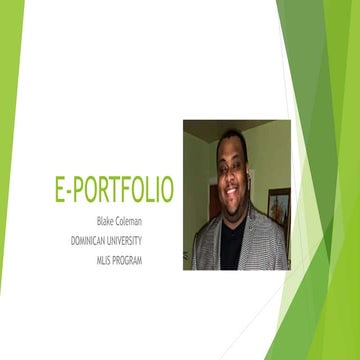 e-portfolio | PPTX