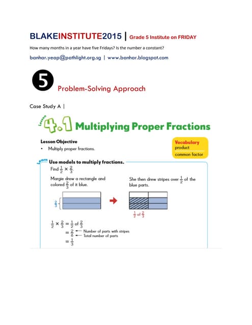 MAP102 Mathematical Problem Solving Heuristics | PPTX