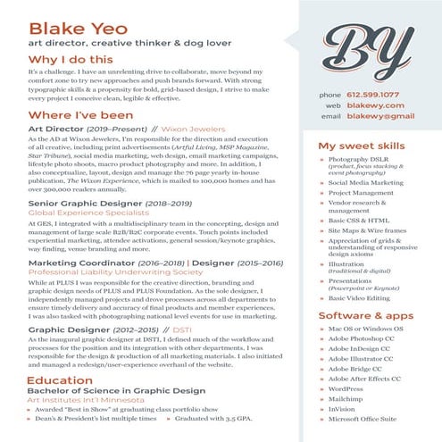 Blake yeo resume_2020 | PDF
