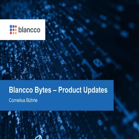 Blancco Bytes- Product Updates for ITADs | PPTX | Data Storage and ...
