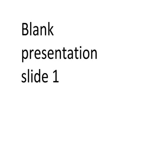 Blank | PPT
