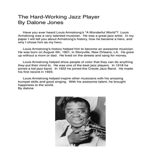 Louis Armstrong | PPT