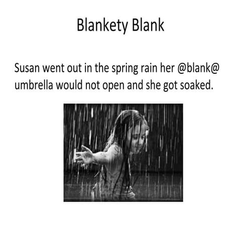 Blankety blank | PPT
