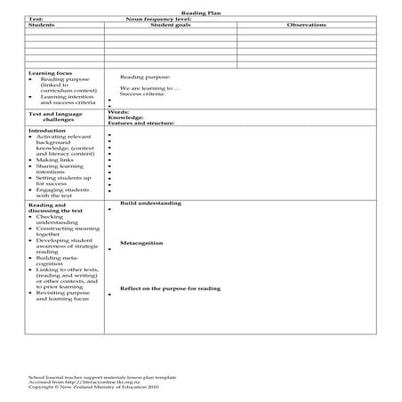 Blank+lesson+plan | PDF