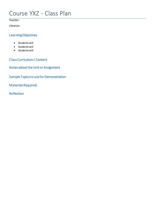 Sample Problem Based Learning Lesson Plan (STEM) | DOCX | Undergraduate ...