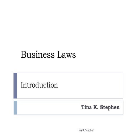 Business Law PPT Final 2022-2023 with additional comments | PDF